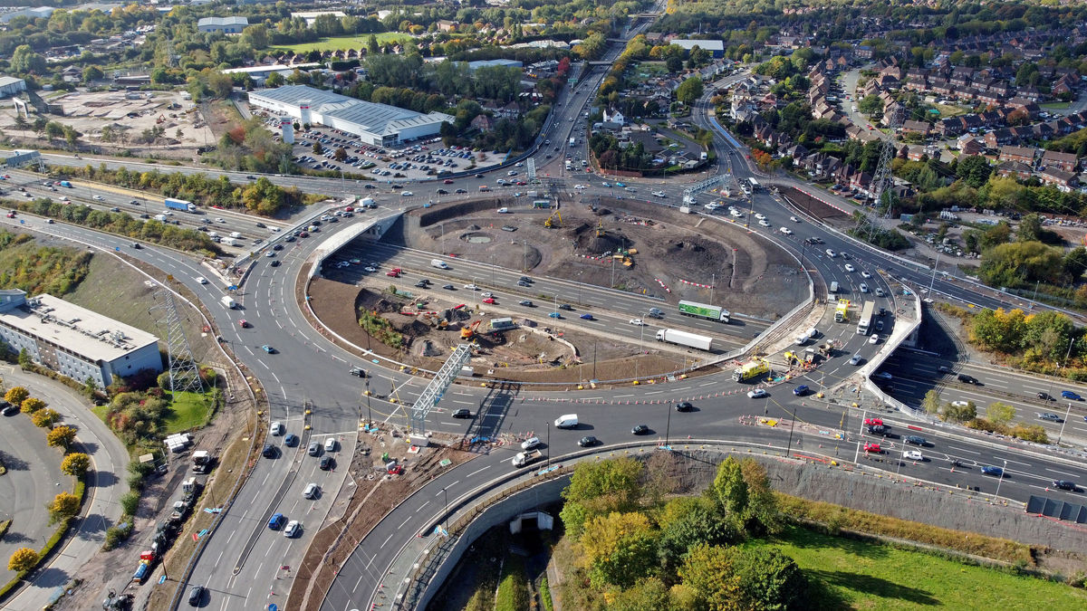Work at M6 Junction 10 now in 'final stages' but more disruption to ...