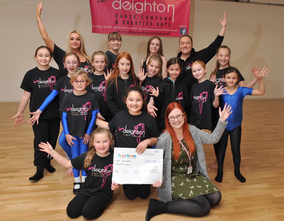 New Telford troupe dancing with delight for hospice | Shropshire Star