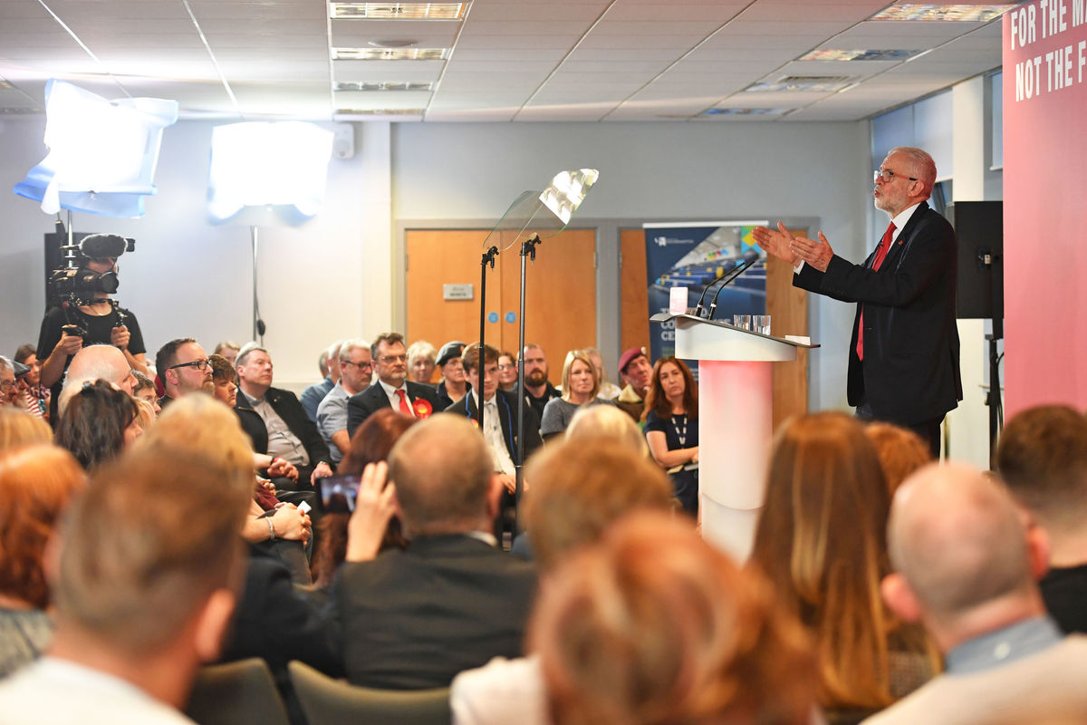 Jeremy Corbyn in Telford: 'We'll keep both Shropshire A&Es' - with ...