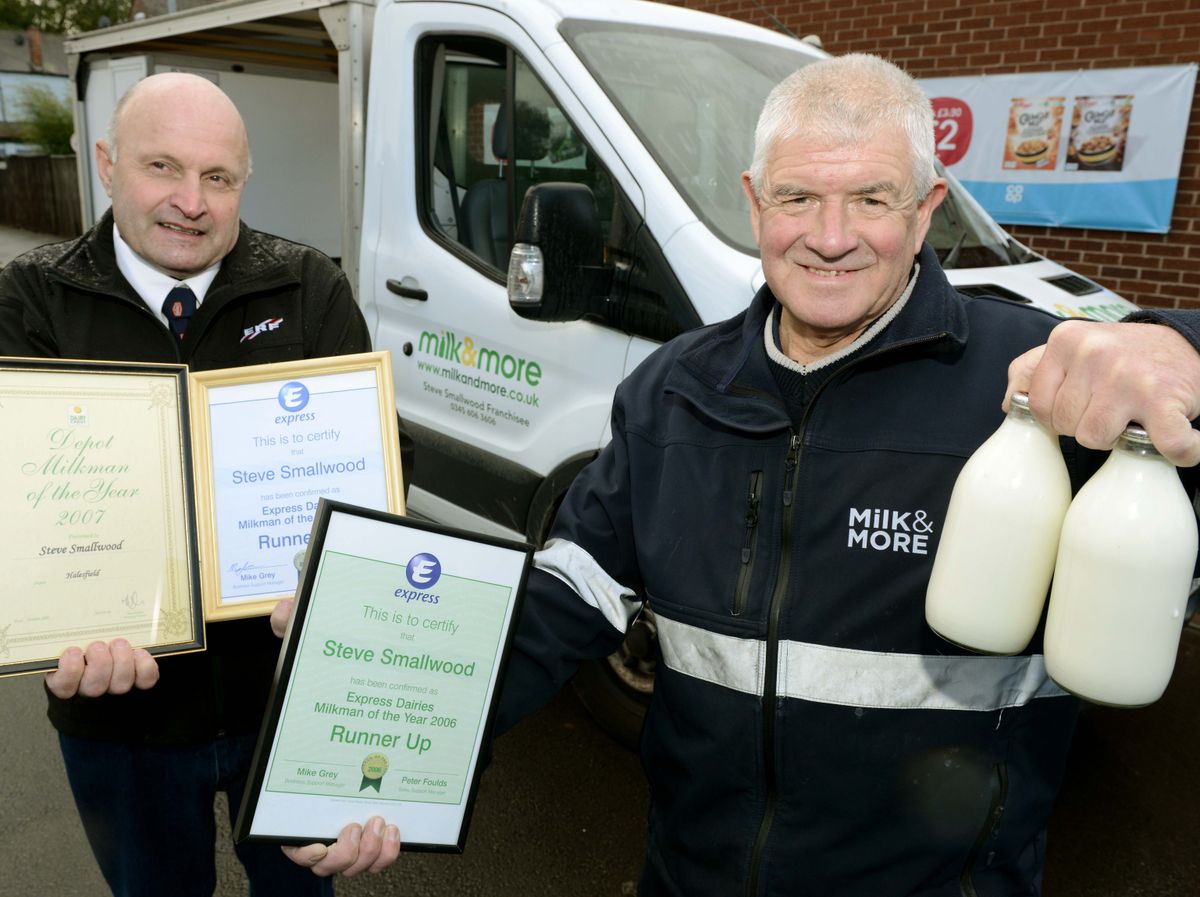 Final round for milkman Steve after 40 years delivering in Shifnal ...
