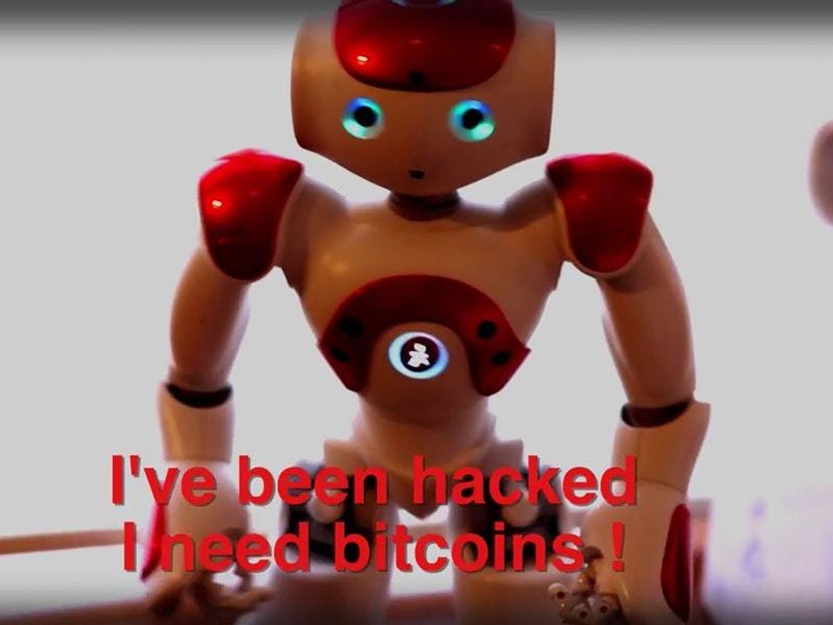Hacked robots could demand Bitcoin to return to work, warn security ...