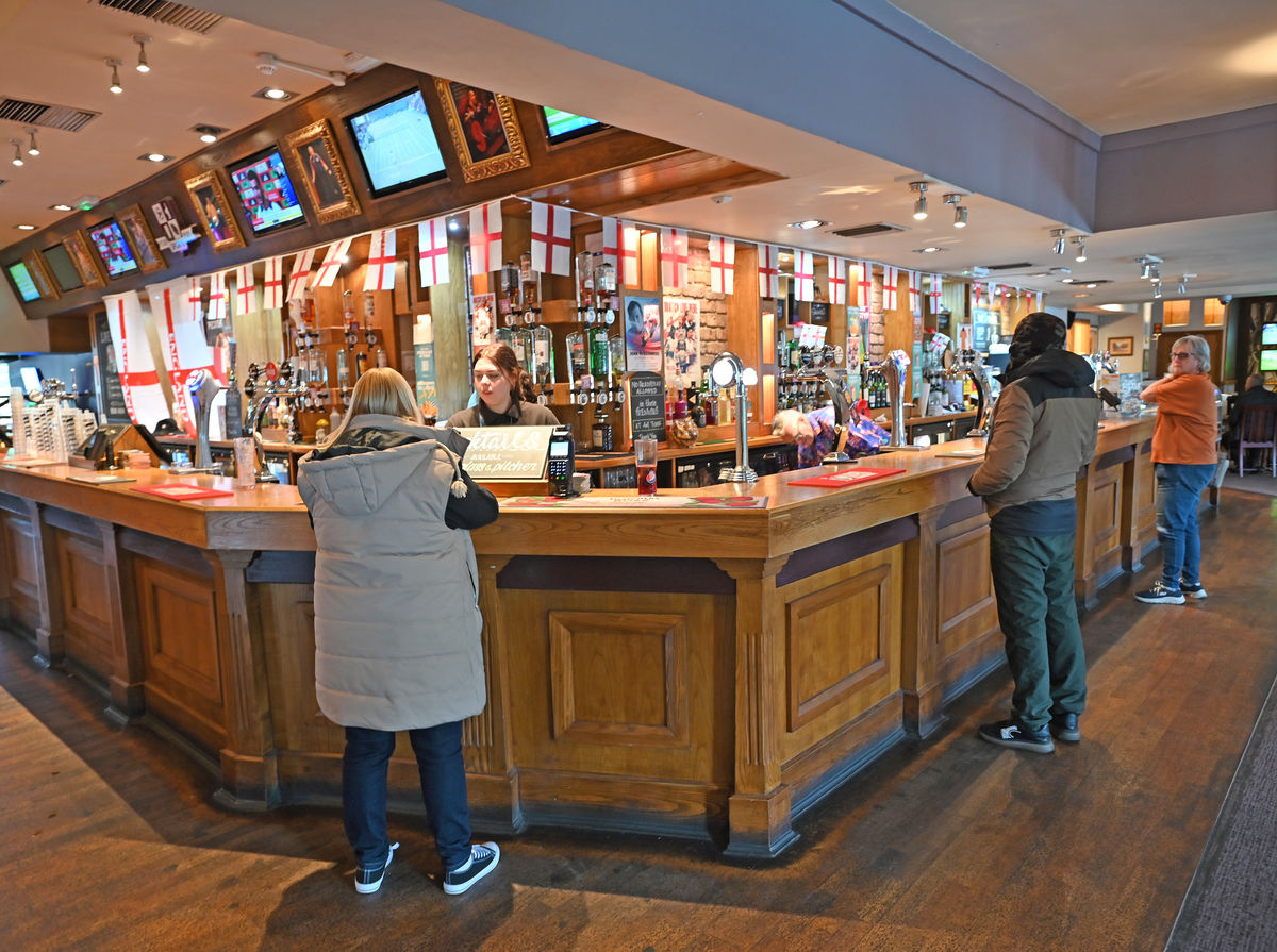 Inside a premier Wolverhampton pub - perfect for watching and talking ...