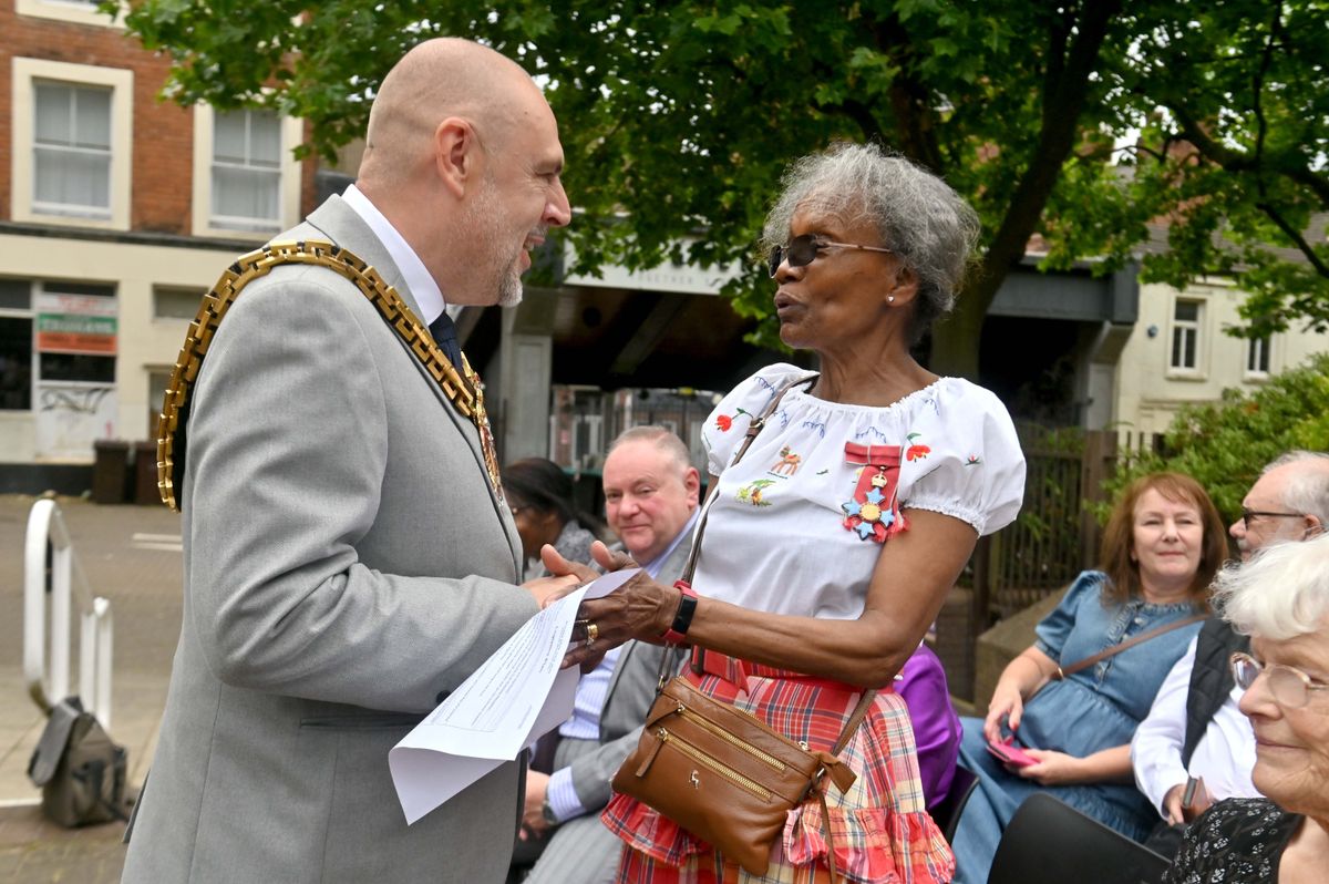 Watch: Bronze statue in honour of first Wolverhampton African Caribbean ...