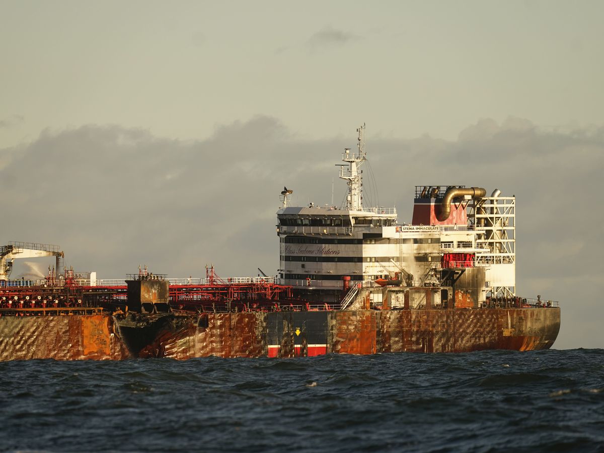 ‘Heroic’ crew of North Sea crash ship triggered crucial fire-fighting ...