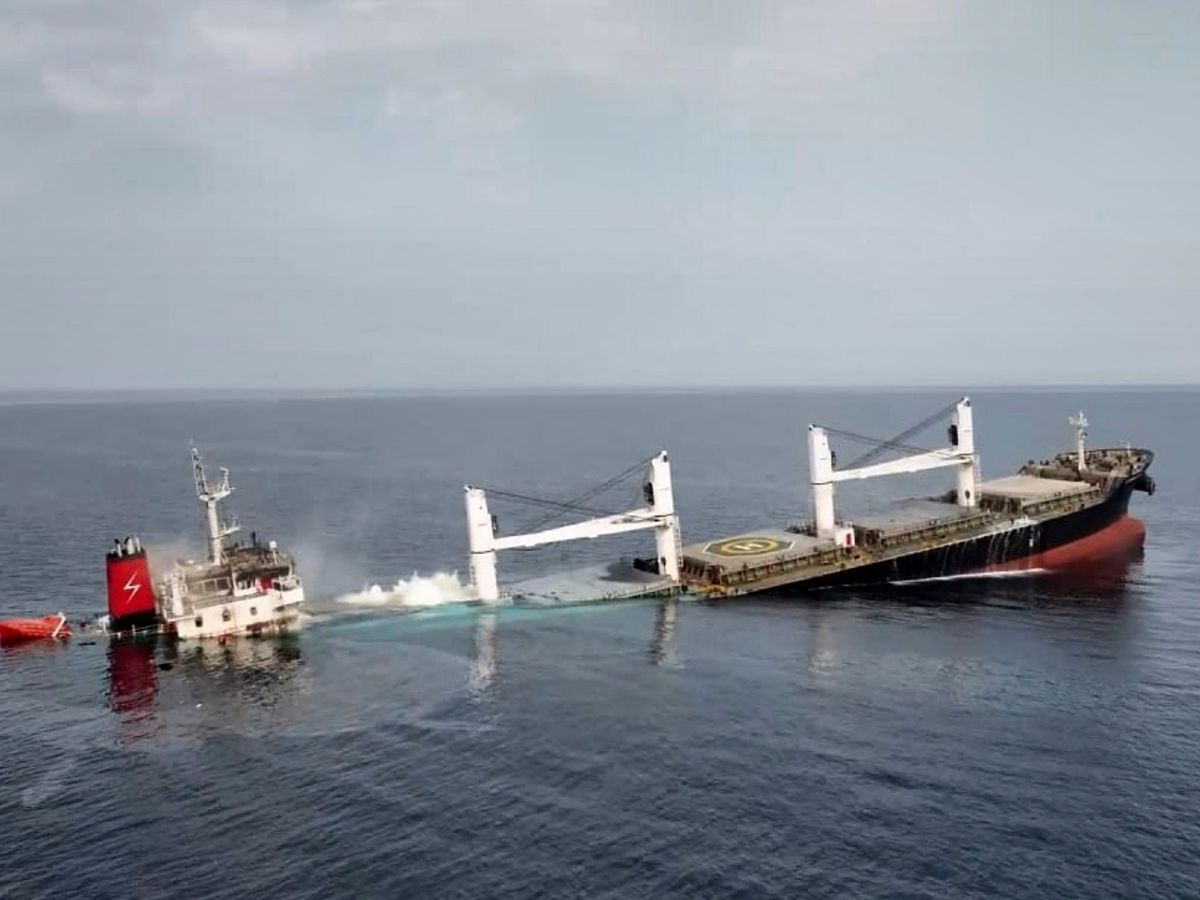 Four presumed dead and 11 missing after Houthi attack on cargo ship | Shropshire Star