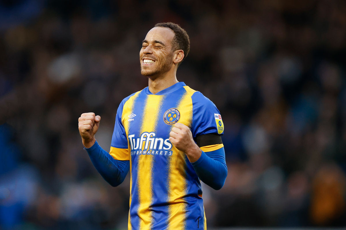 "A massive highlight..." Elliott Bennett gives thanks after Shrewsbury ...