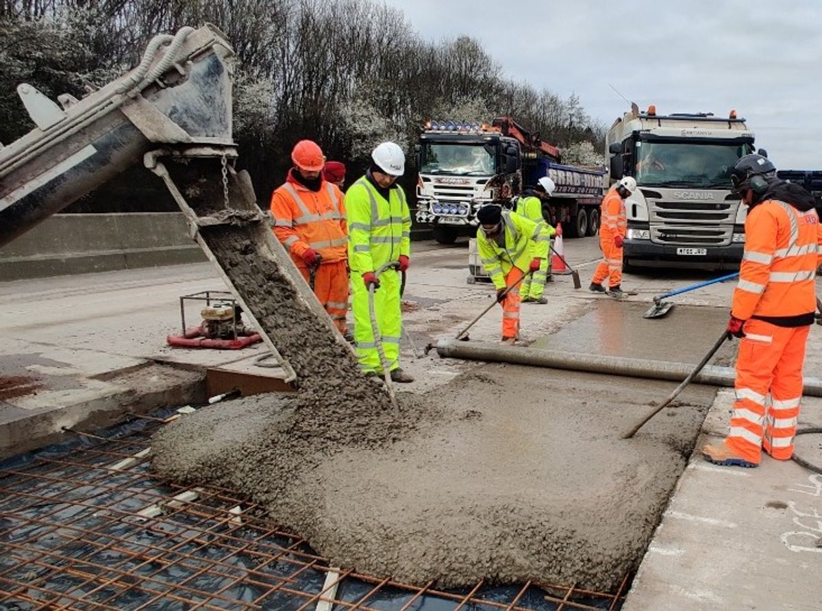 Photos reveal M54 repair work progress ahead of new motorway closures ...
