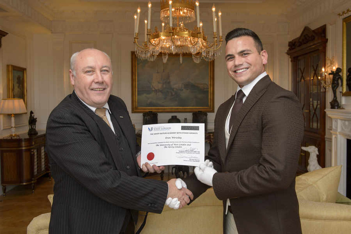 Meet the world's first flying butler | Shropshire Star