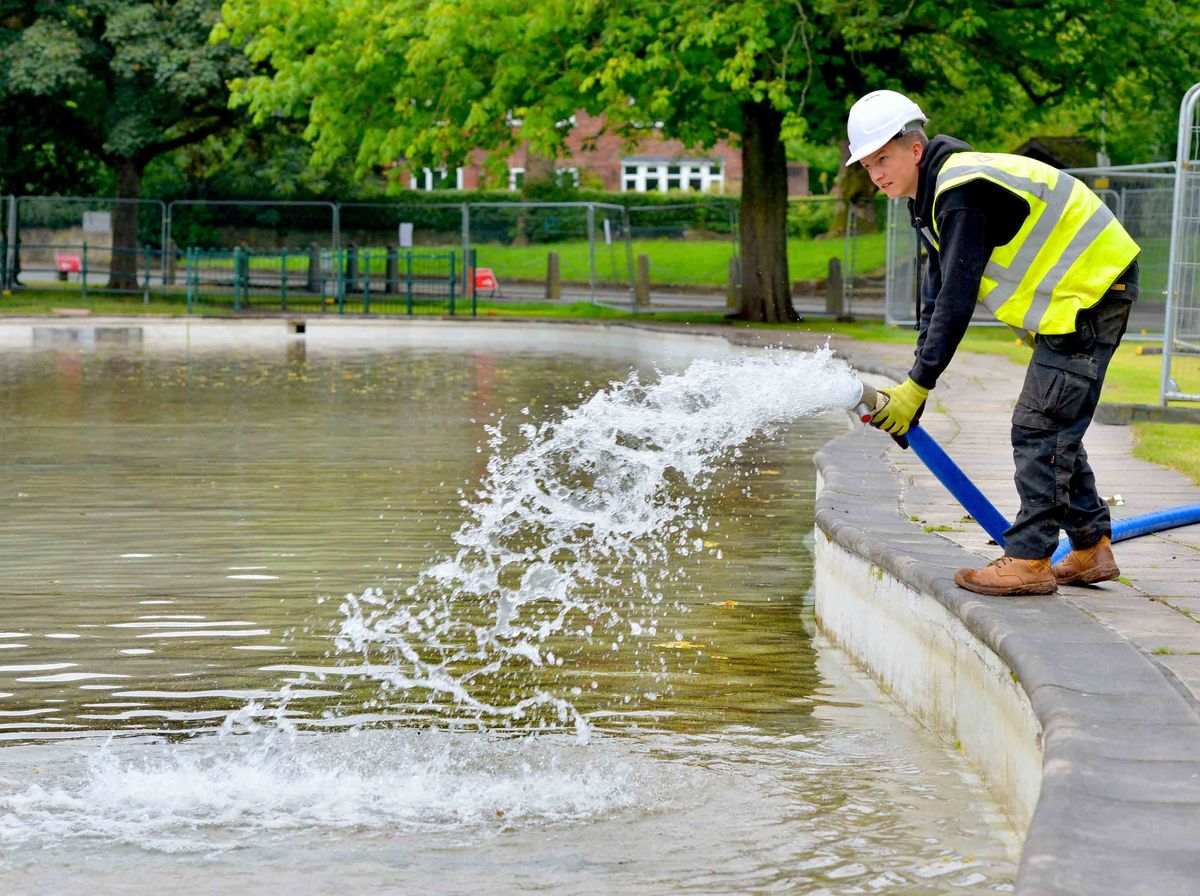 WATCH: Tettenhall Pool work explained as water finally flowing again ...