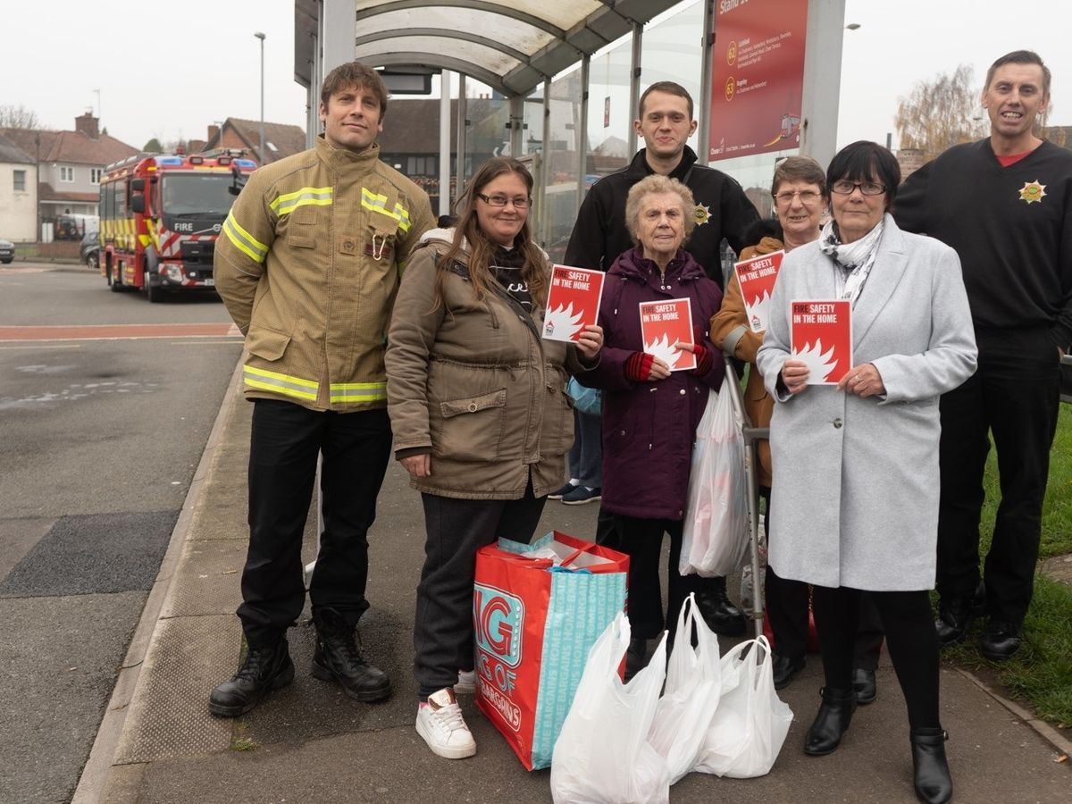 Cannock fire crews warning the public to be safe this Christmas ...