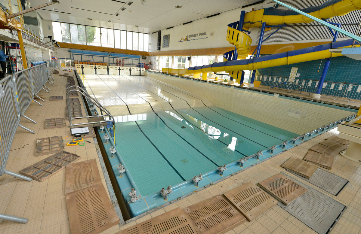 Main Shrewsbury Quarry pool to ready to reopen this weekend ...