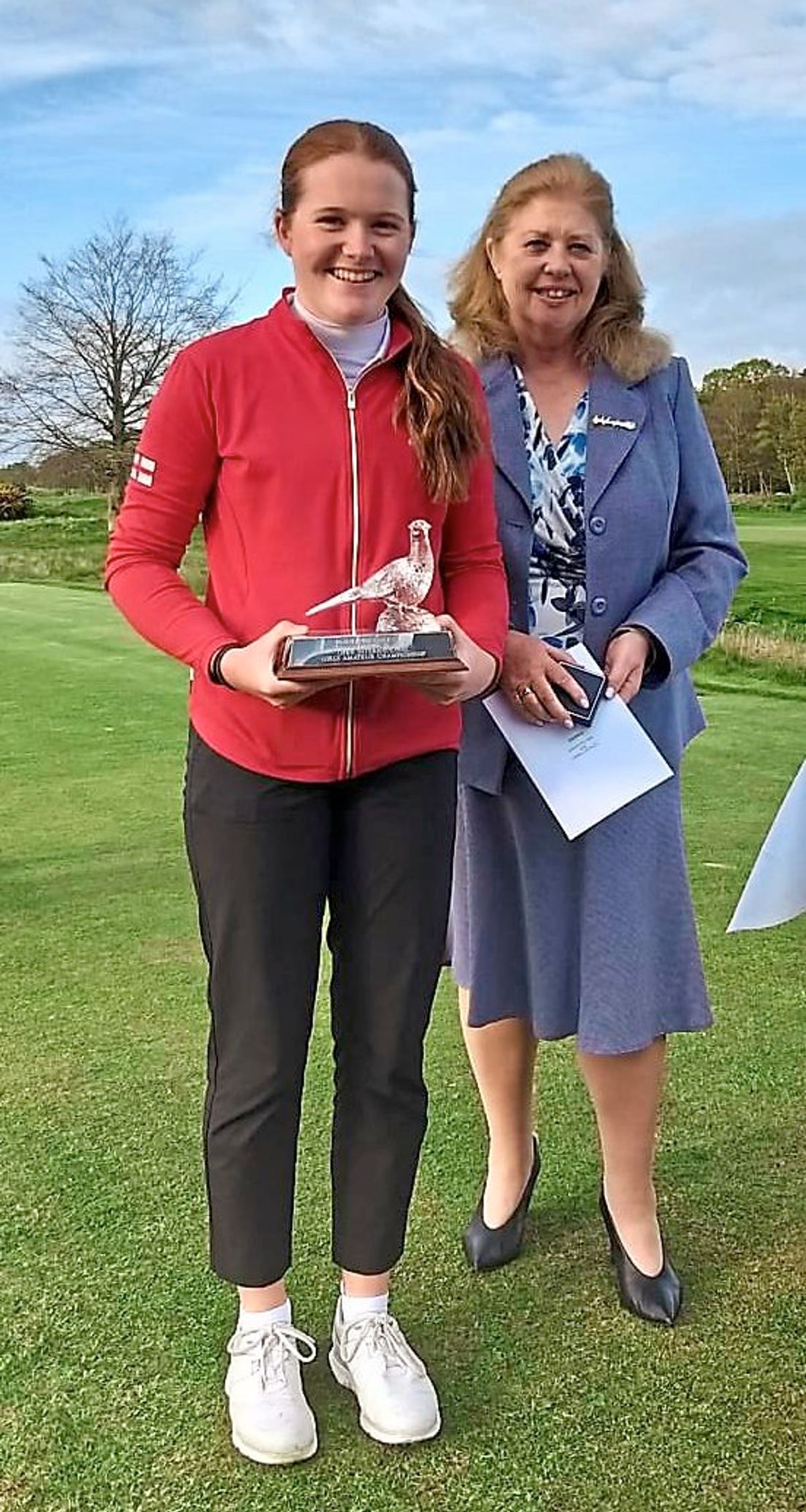 Isla McDonald-O'Brien is celebrating trophy win and an England call-up ...