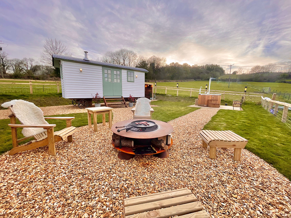 I experienced a break in a Shropshire shepherd’s hut, and wasn’t ...