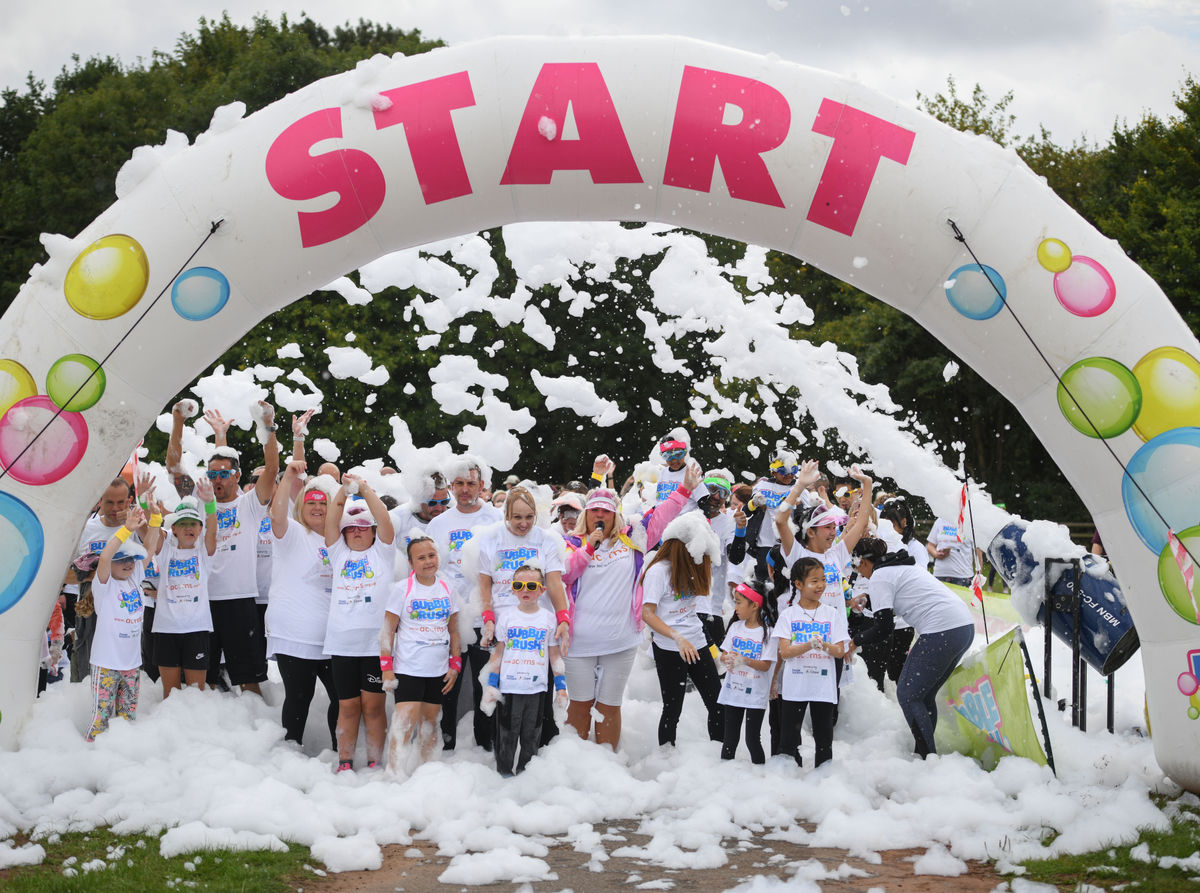 Final countdown for foamy fundraiser at Walsall Arboretum | Express & Star