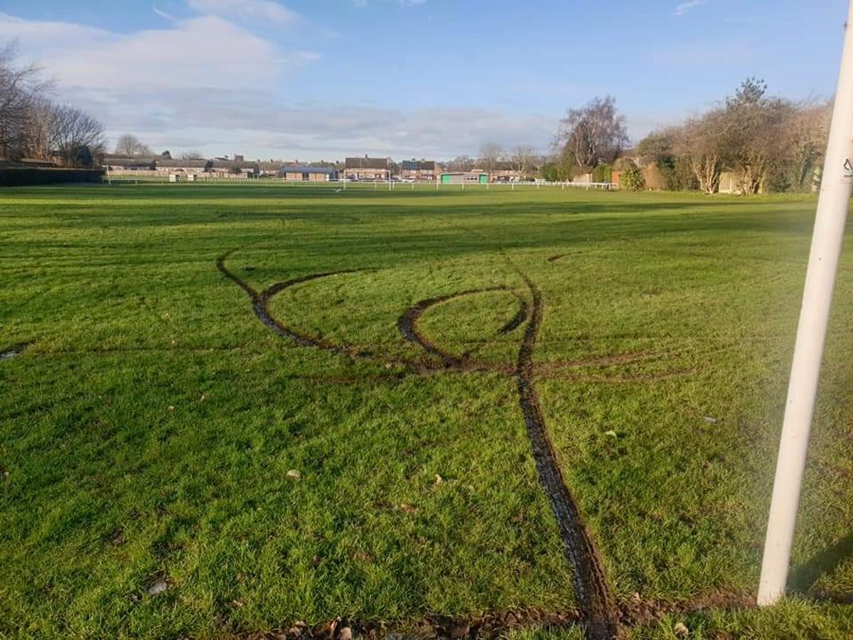 Newport football pitches used by children are scarred by tyre tracks ...