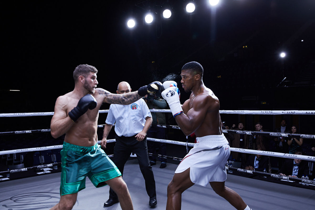 Watch: Telford boxer Joe, 27, is a knockout with Anthony Joshua ...