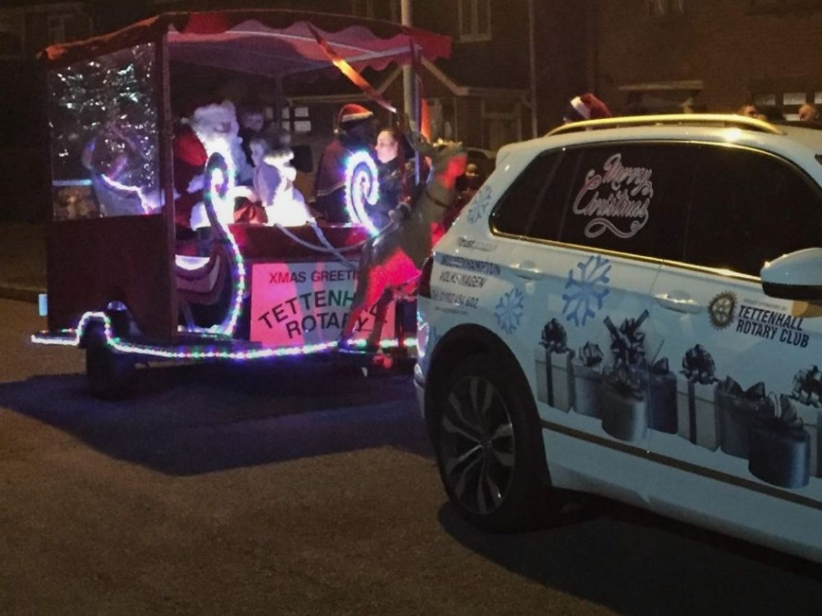 Wolverhampton Rotary Club reveals Santa sleigh festive fun raised more ...