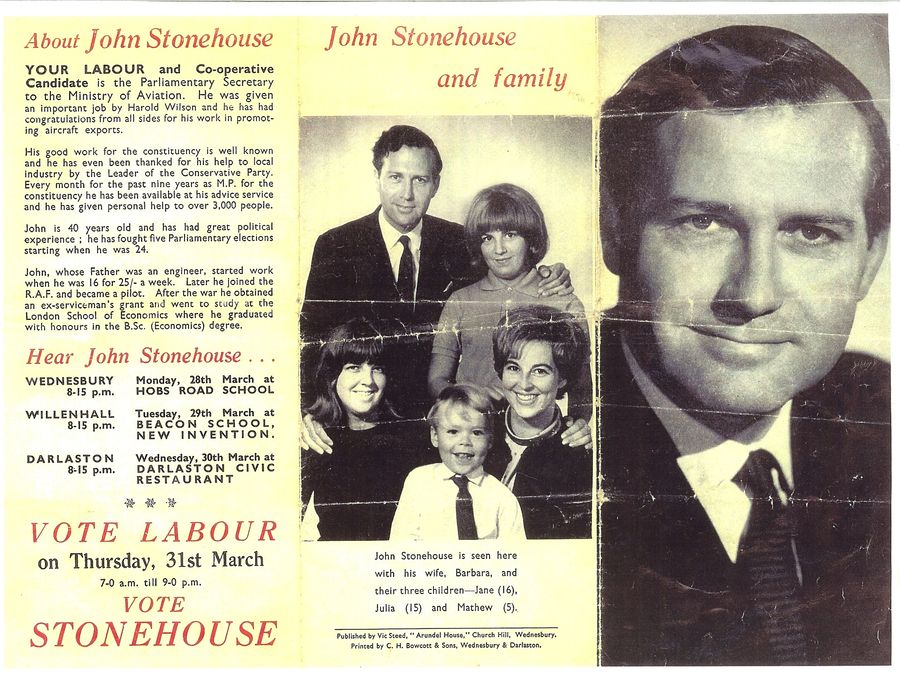 The incredible life of John Stonehouse - a once high-flying MP who ...