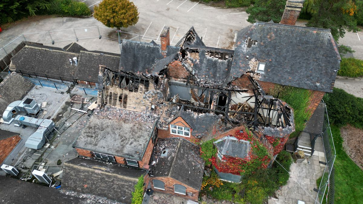 Shrewsbury’s fire damaged Oxon Priory pub lined up for demolition ...