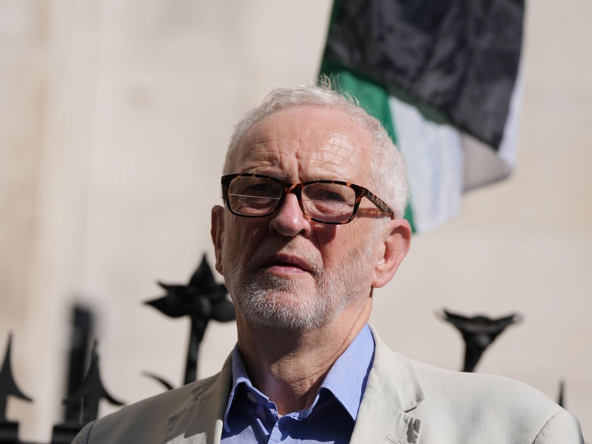 Jeremy Corbyn criticises Starmer’s ‘island of strangers’ speech at ...