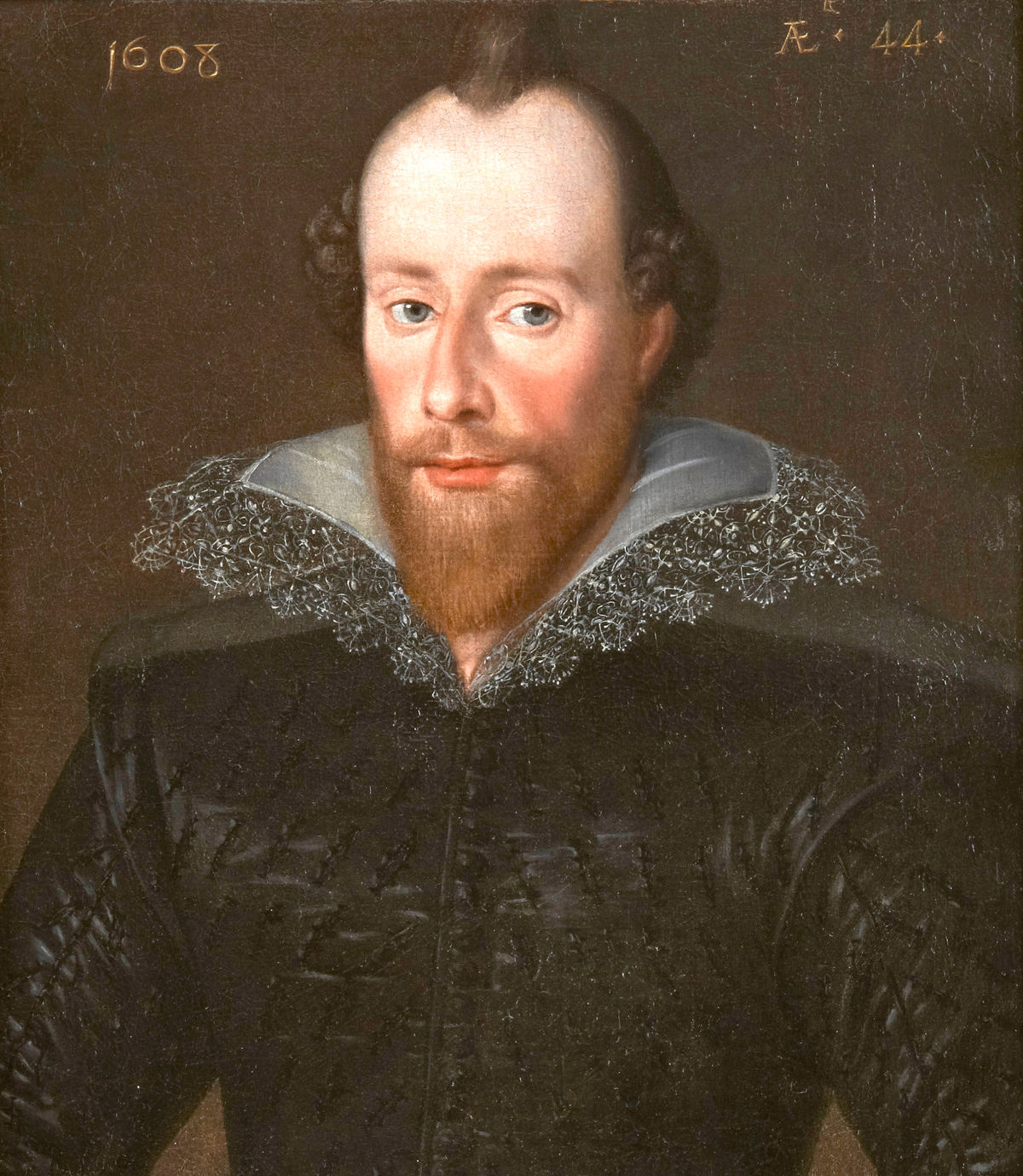 Is this what Shakespeare really looked like? The only portrait painted ...