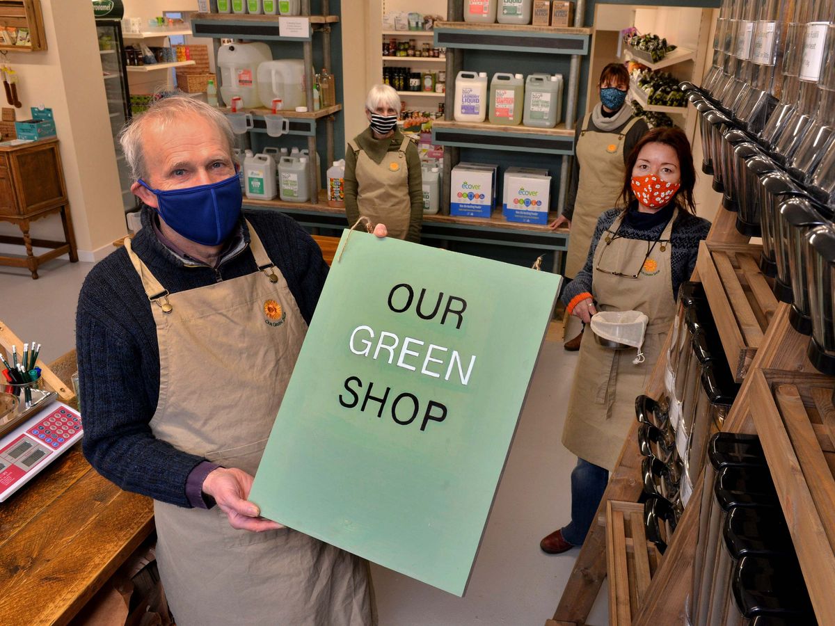 Our Green Shop opens after months of tireless work from Bridgnorth ...