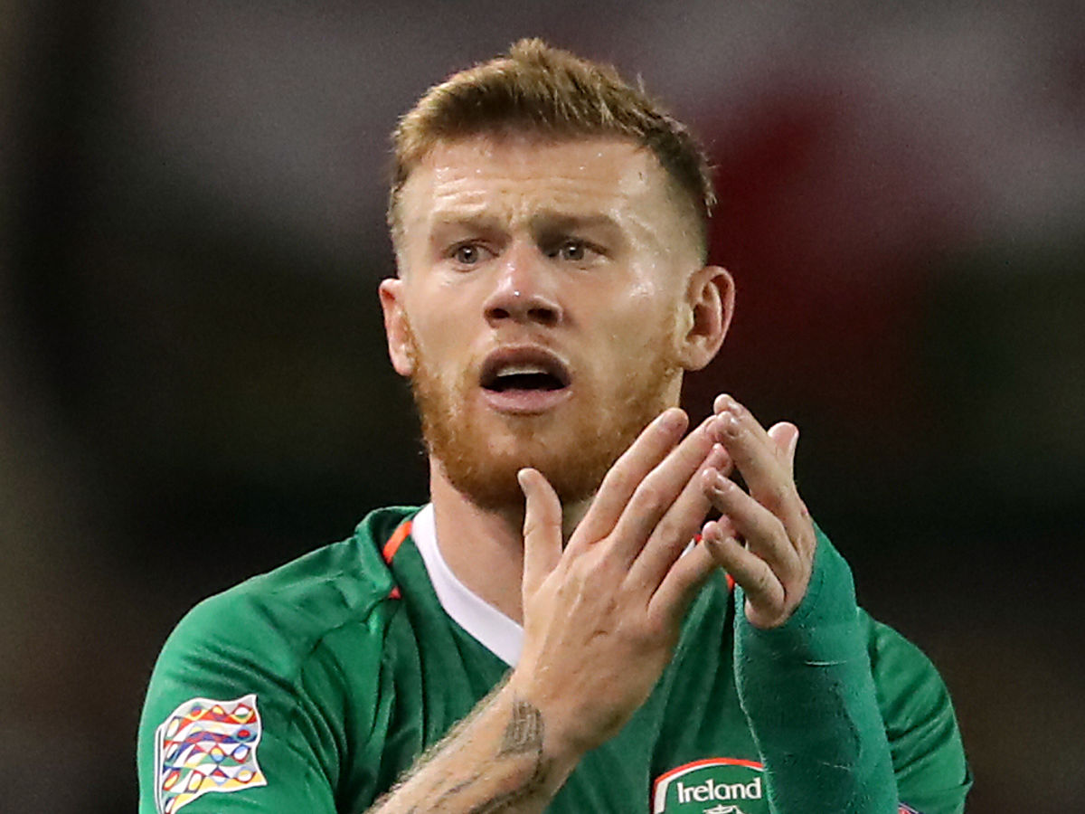 Ex-West Brom winger James McClean set to receive rousing Republic of ...