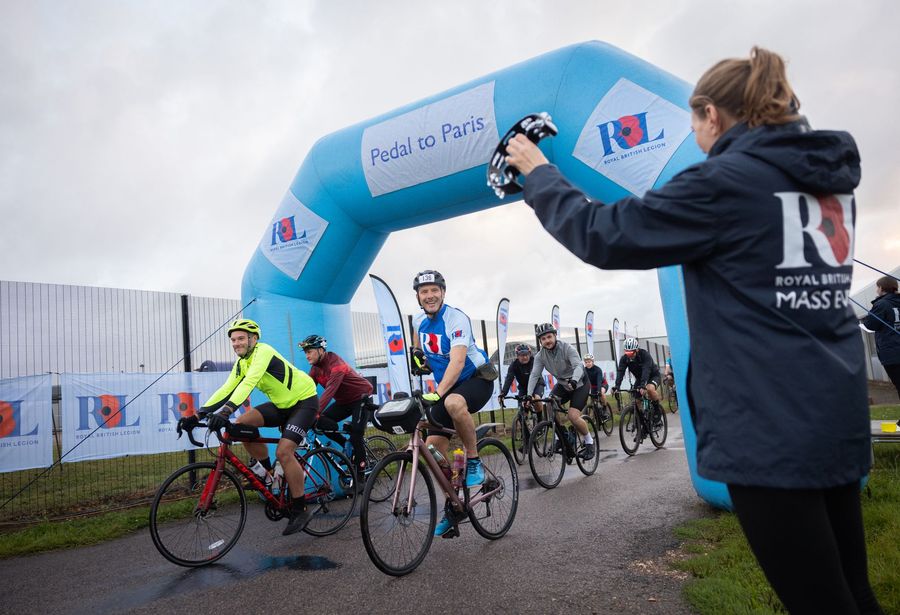 Whittington Army veteran takes on Royal British Legion’s Pedal to Paris ...