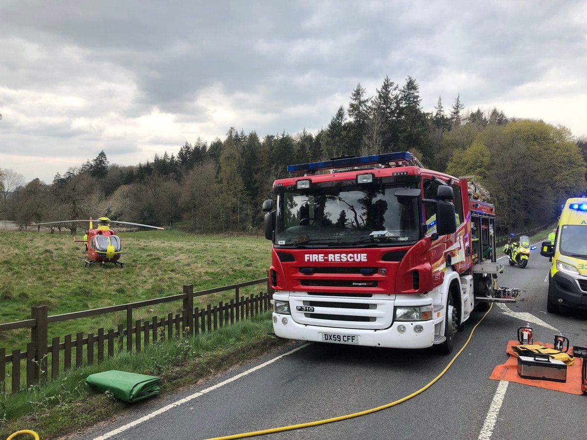 Two hurt in crash on A442 near Quatt | Shropshire Star
