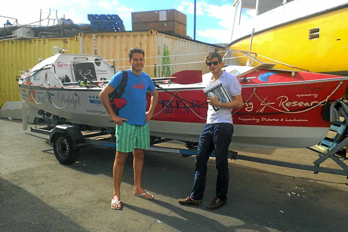 Atlantic rowers from Shrewsbury ready to set off on 3,000-mile journey ...