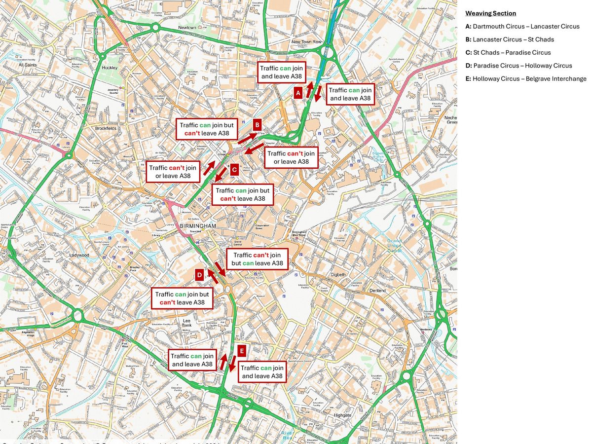 Some motorists face longer route to city hospital under A38 proposals ...