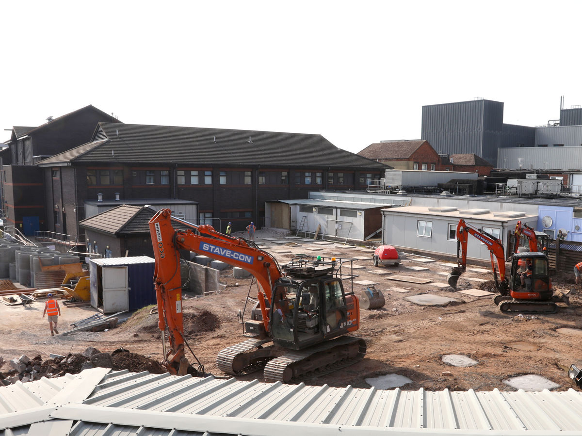 Two new wards to fight coronavirus at New Cross Hospital being built at ...