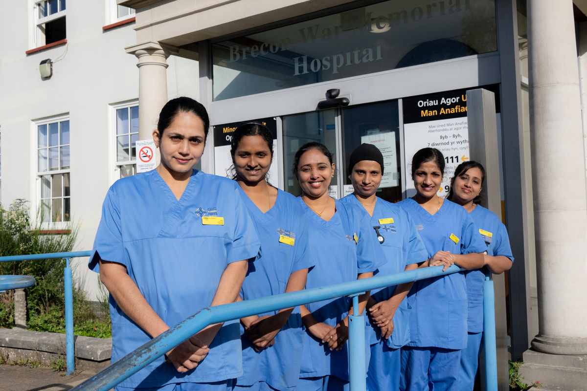 Brecon Hospital welcomes latest group of International nurses ...