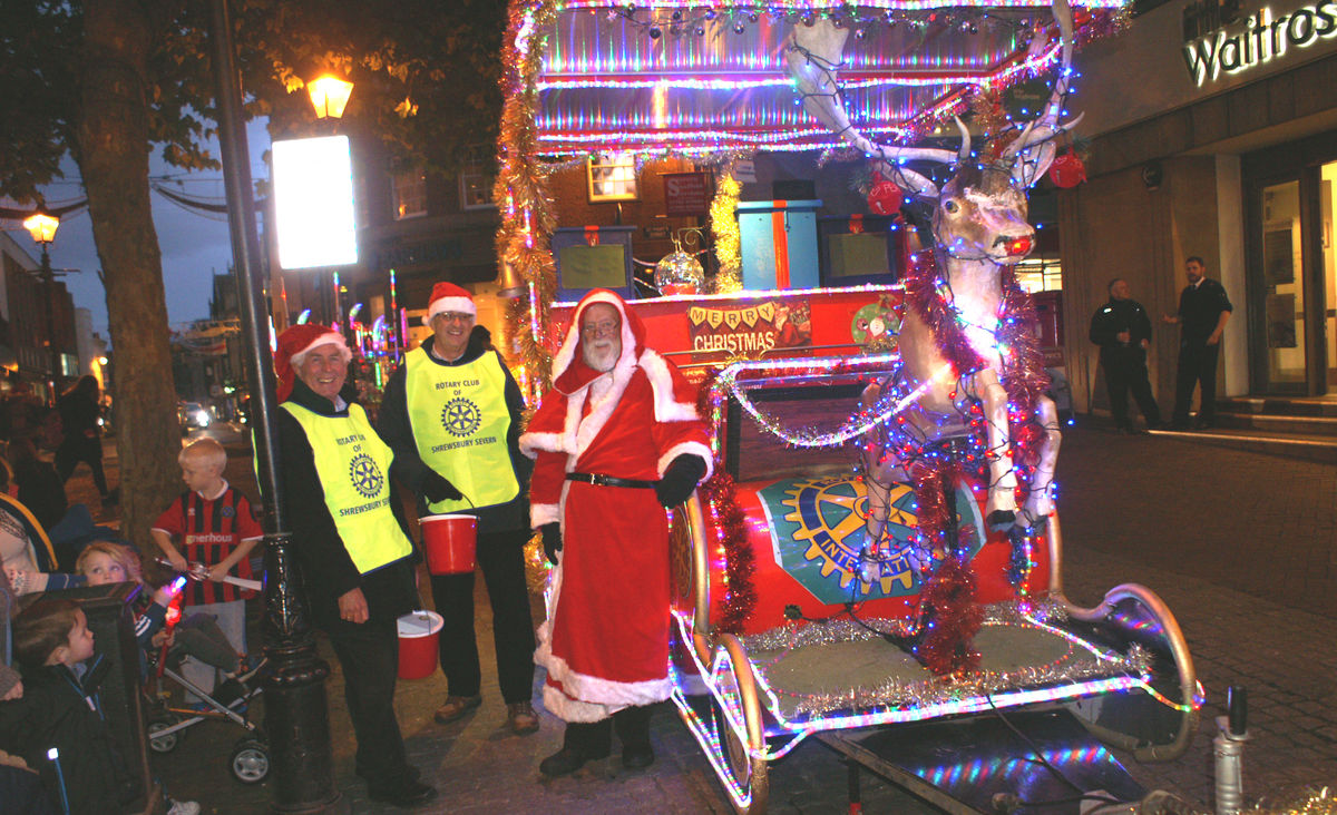 Rotary club preparing for socially-distanced Santa sleigh | Shropshire Star