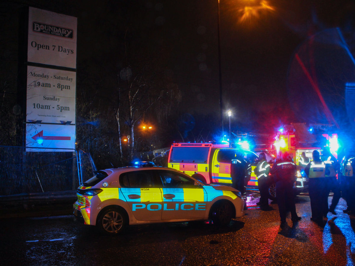 Walsall power outages after 'huge explosion' near M6 - with crews ...