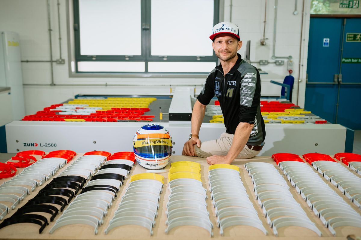 Shane swaps Formula 3 racing car for PPE delivery van | Express & Star