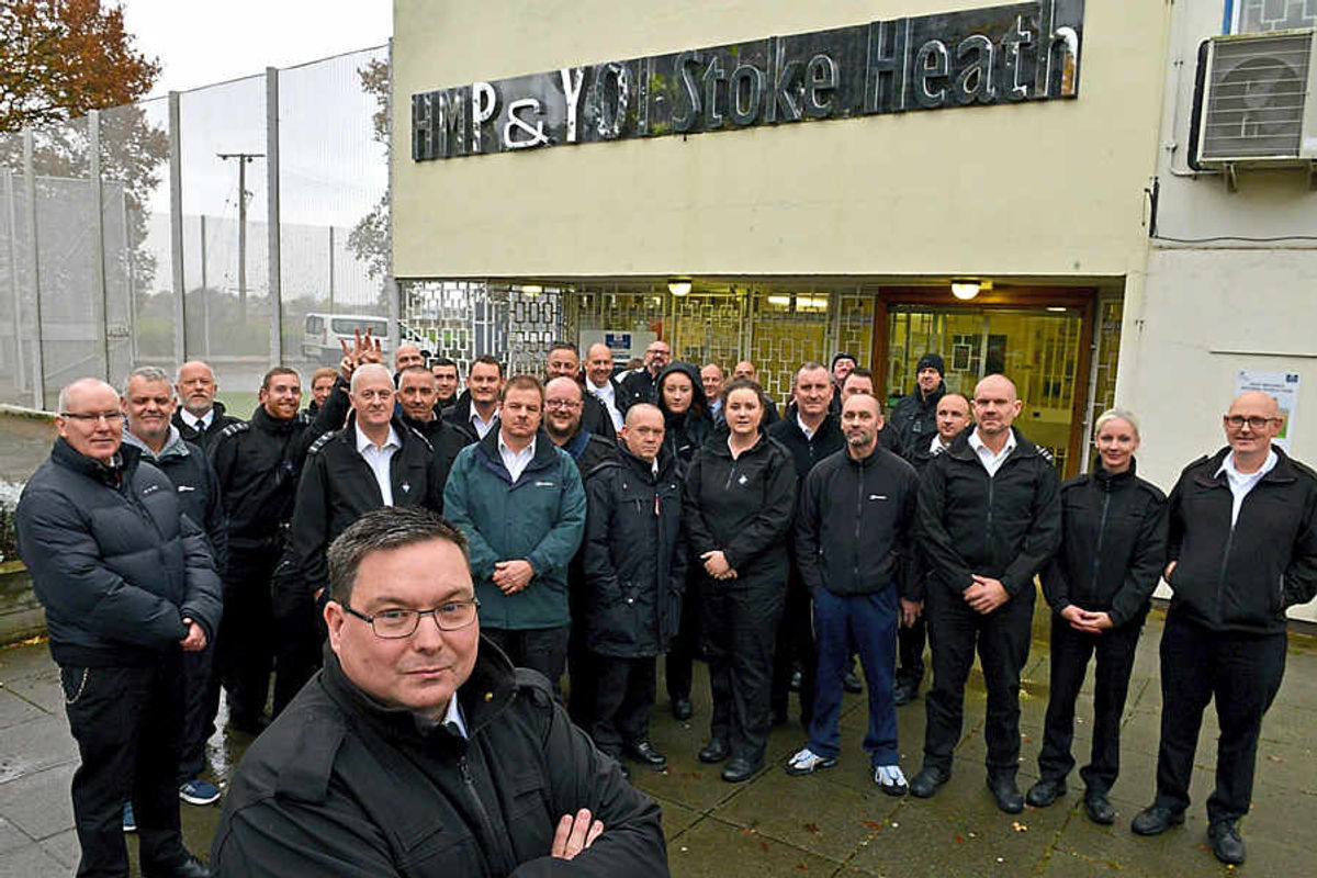 Stoke Heath prison officers walk out over health and safety concerns ...