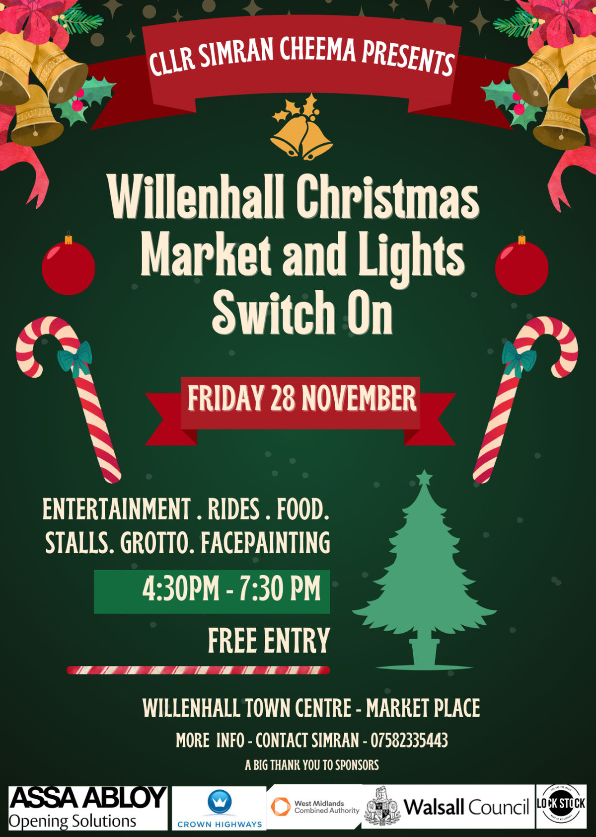 Willenhall set to shine bright at this year’s Christmas Light Switch-On ...