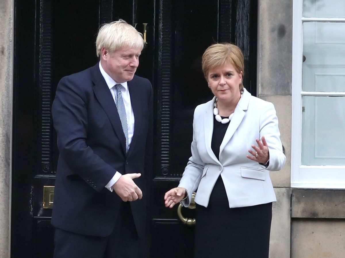 Sturgeon felt ‘affinity’ with Johnson on Covid after reading his new ...