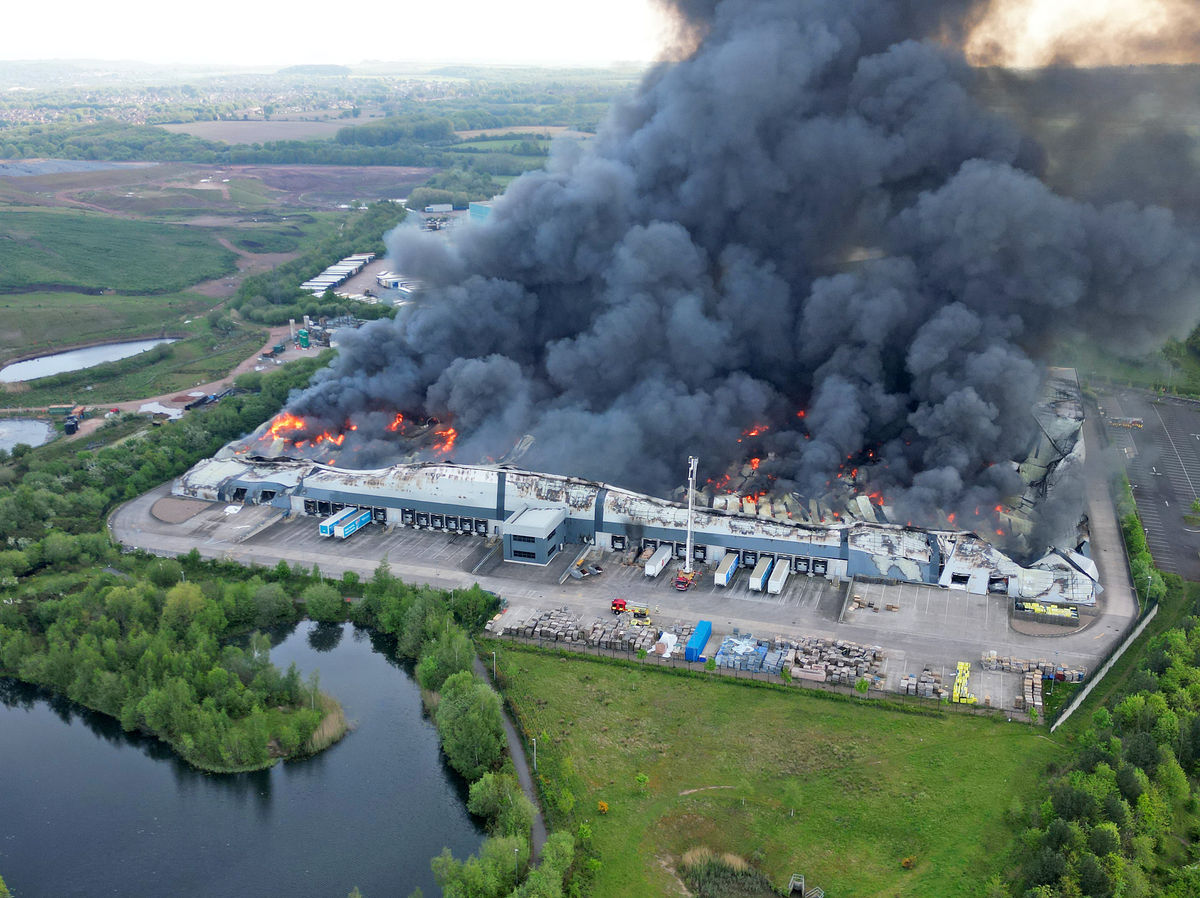 What Cannock parcel centre looks like almost five months on from ...