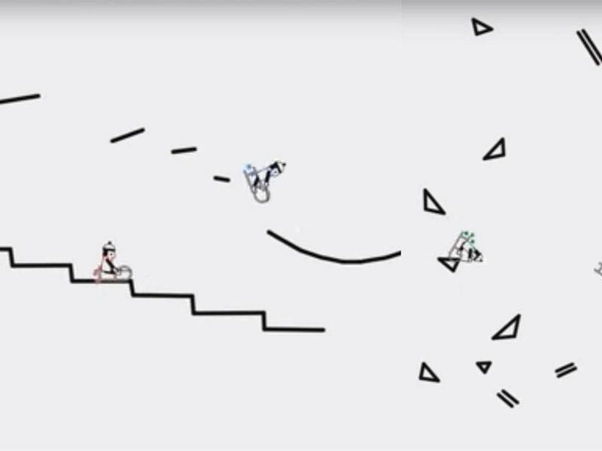 This Line Rider video synchronises perfectly with a tune from the ...