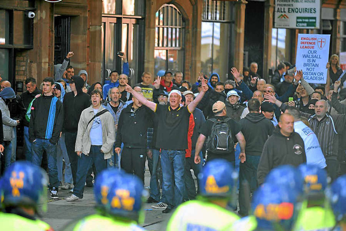Two men in court on Walsall EDL protest violence | Express & Star