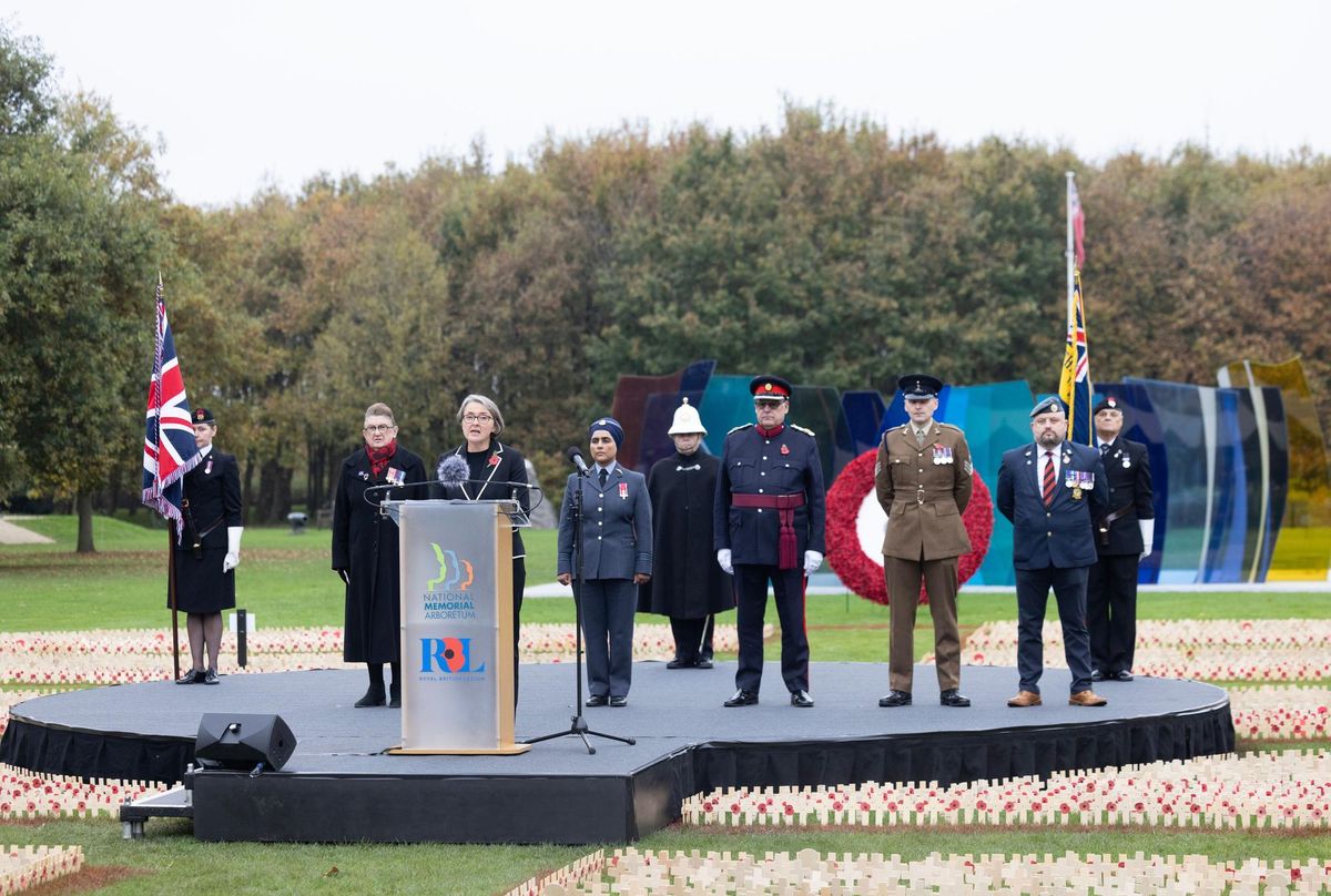 Royal British Legion Fields of Remembrance officially opened at ...