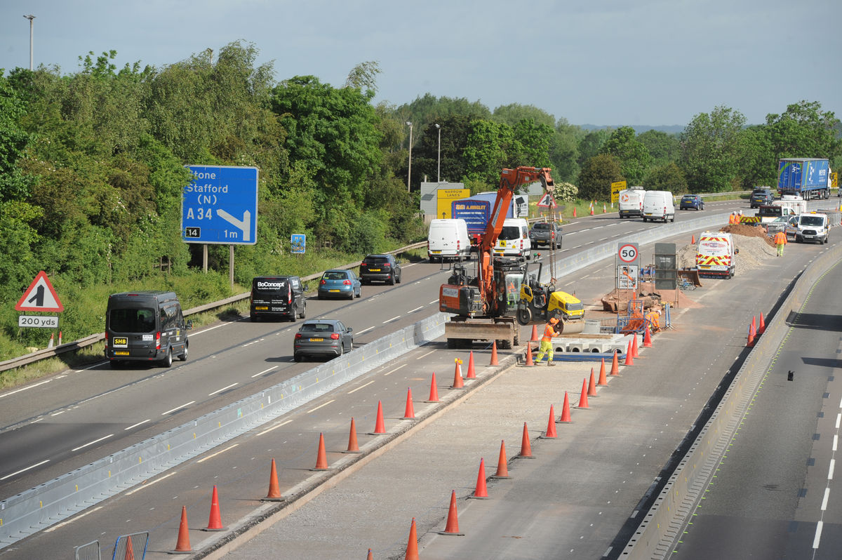 MP demands re-think over latest M6 smart motorway project | Express & Star