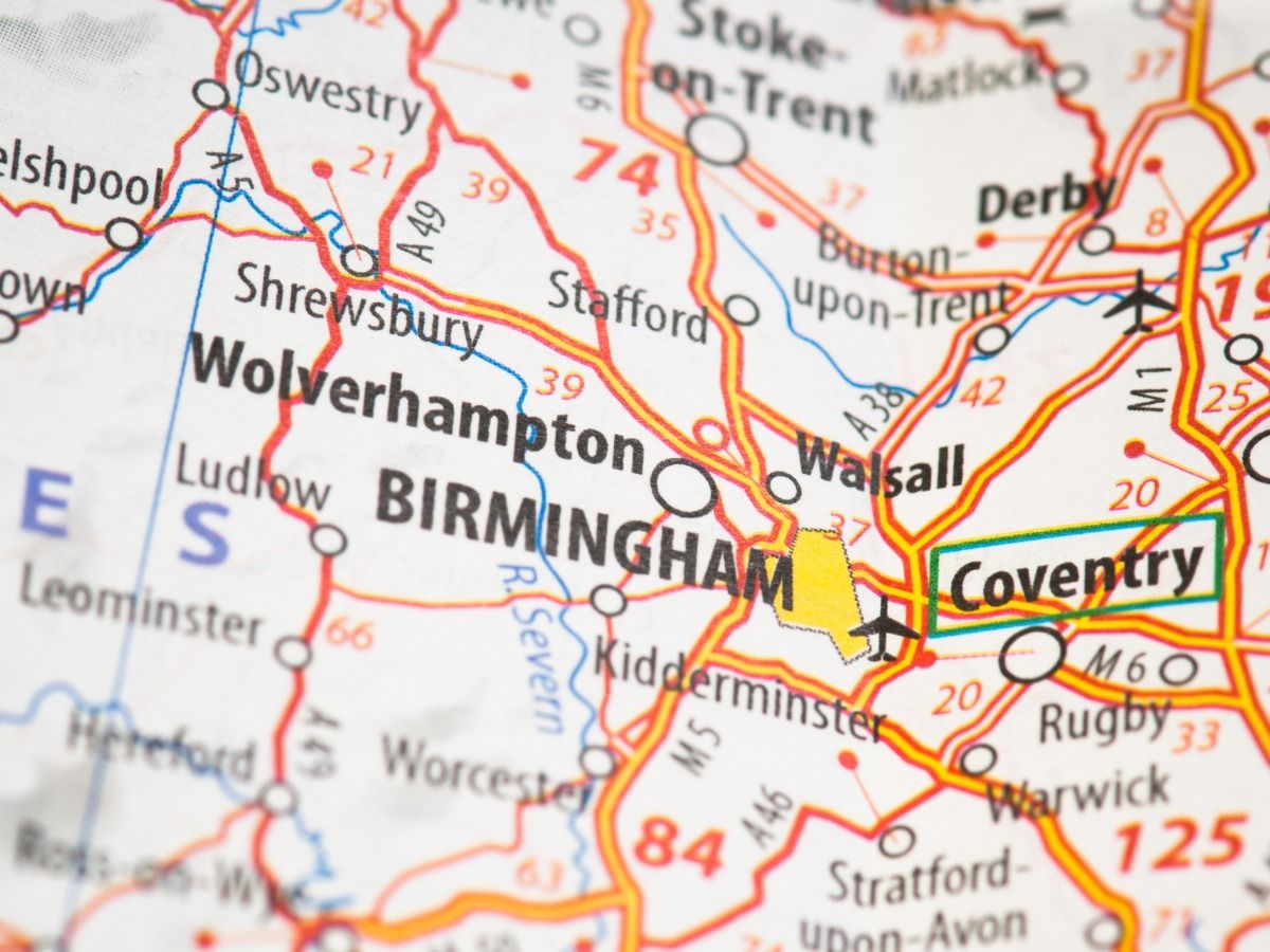 The Wolverhampton and Walsall area ranked 37th out of 50 UK cities ...