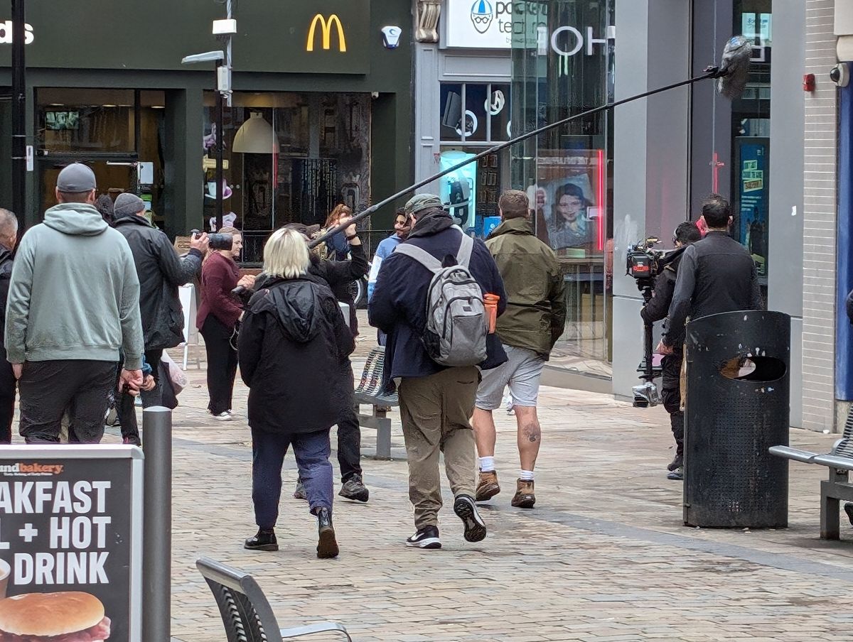 Lights, camera, action! Production crews spotted in Wolverhampton city ...