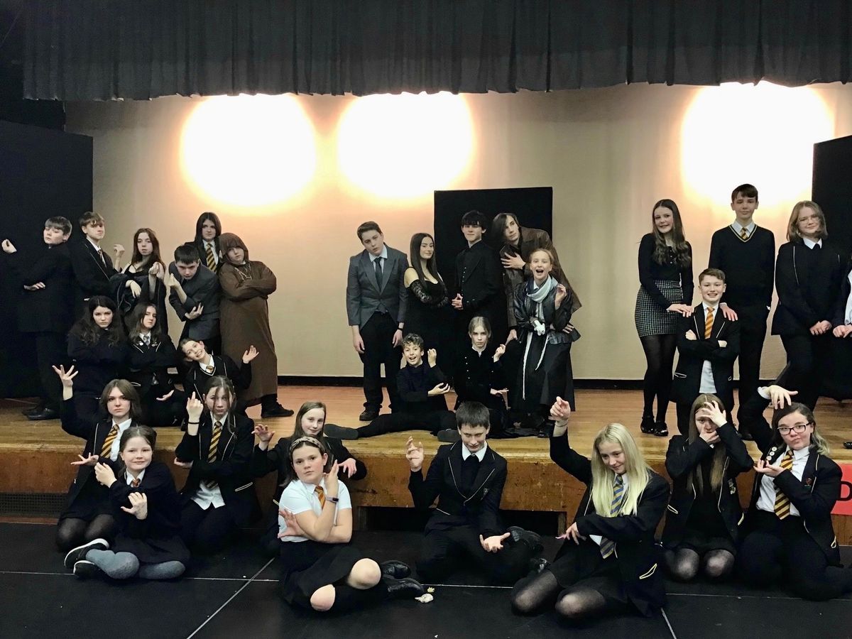 Stourport High School pupils rehearsing for huge production of The ...