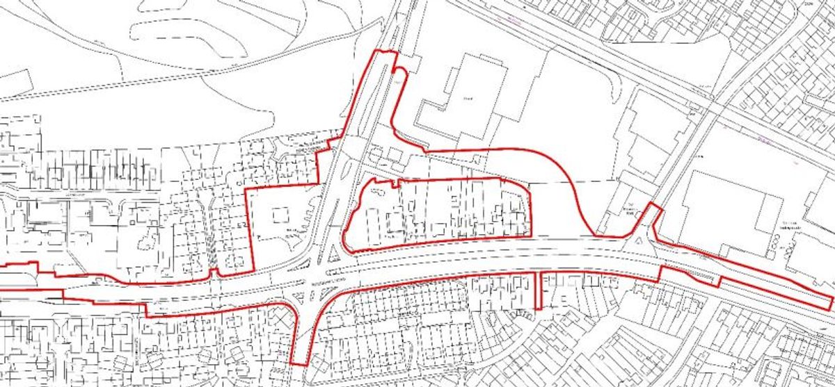 Houses demolished to make way for congestion-busting 'gyratory system ...