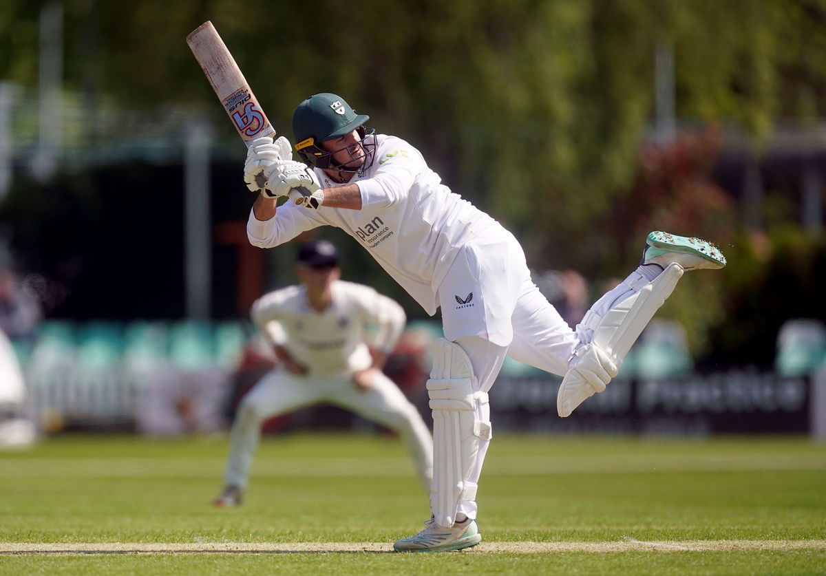Worcestershire's Roderick back with a bang as he scores a ton | Express ...