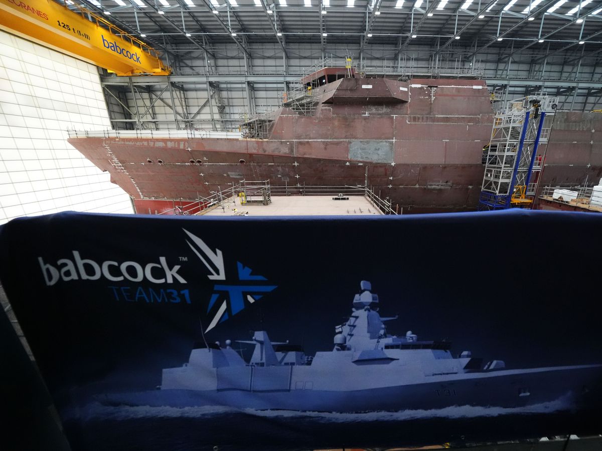 Steel cut in ‘milestone’ moment for Royal Navy warship programme ...